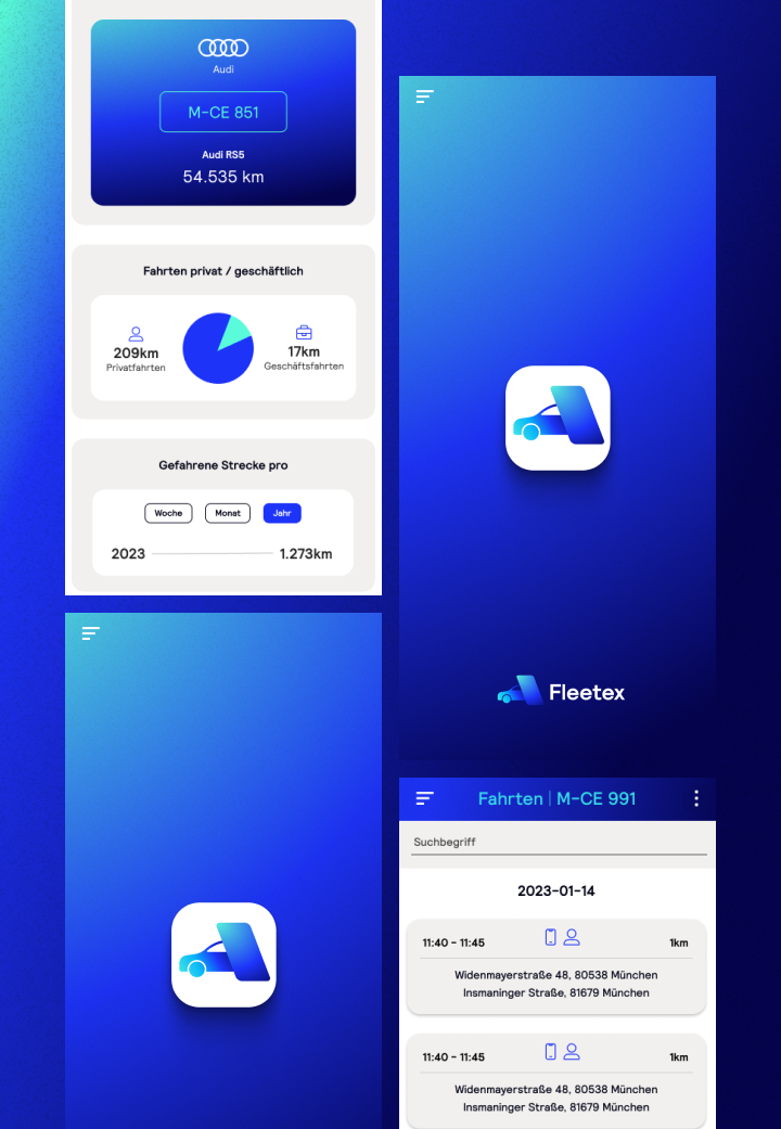Flottenmanagement - Fleetex | Fahrtenschreiber App für höchste Ansprüche